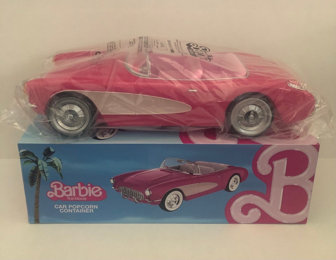 Popcorn Bucket Barbie Movie Corvette - Etsy