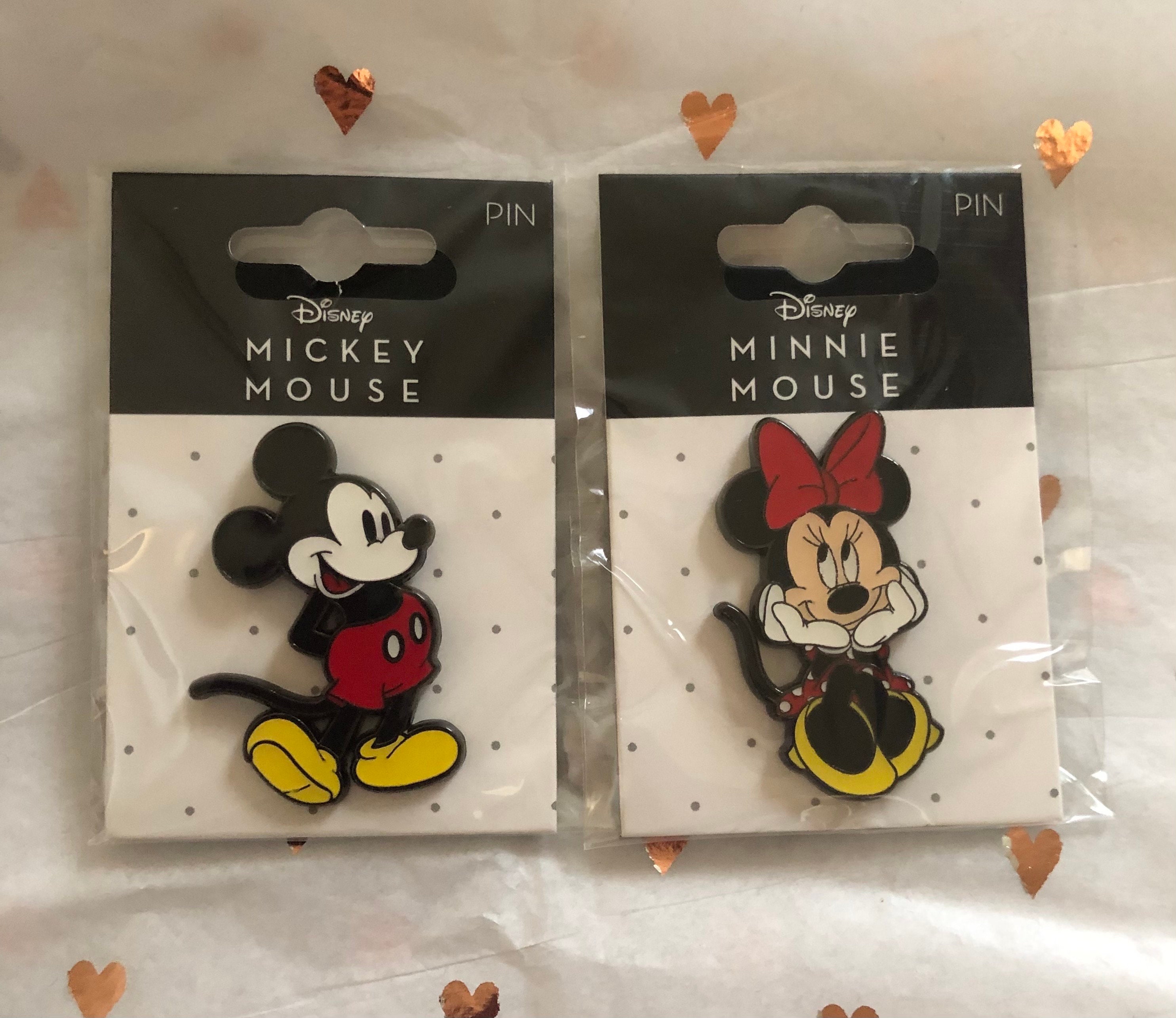 Mickey and Minnie Mouse Pins - Etsy