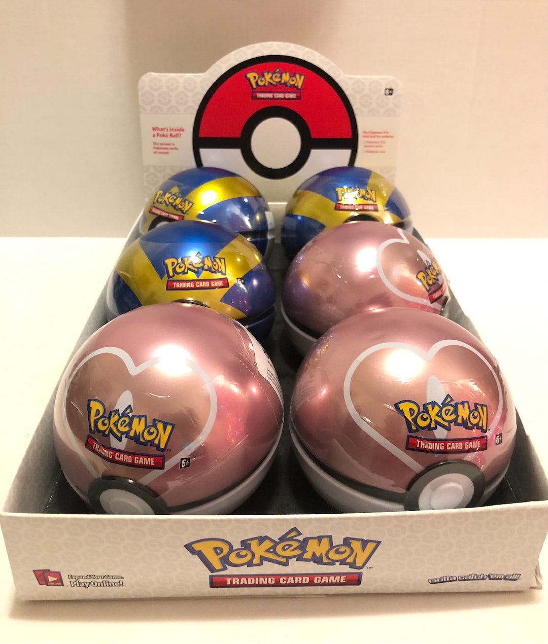 Poké Ball Tins With Pokémon Cards - Etsy