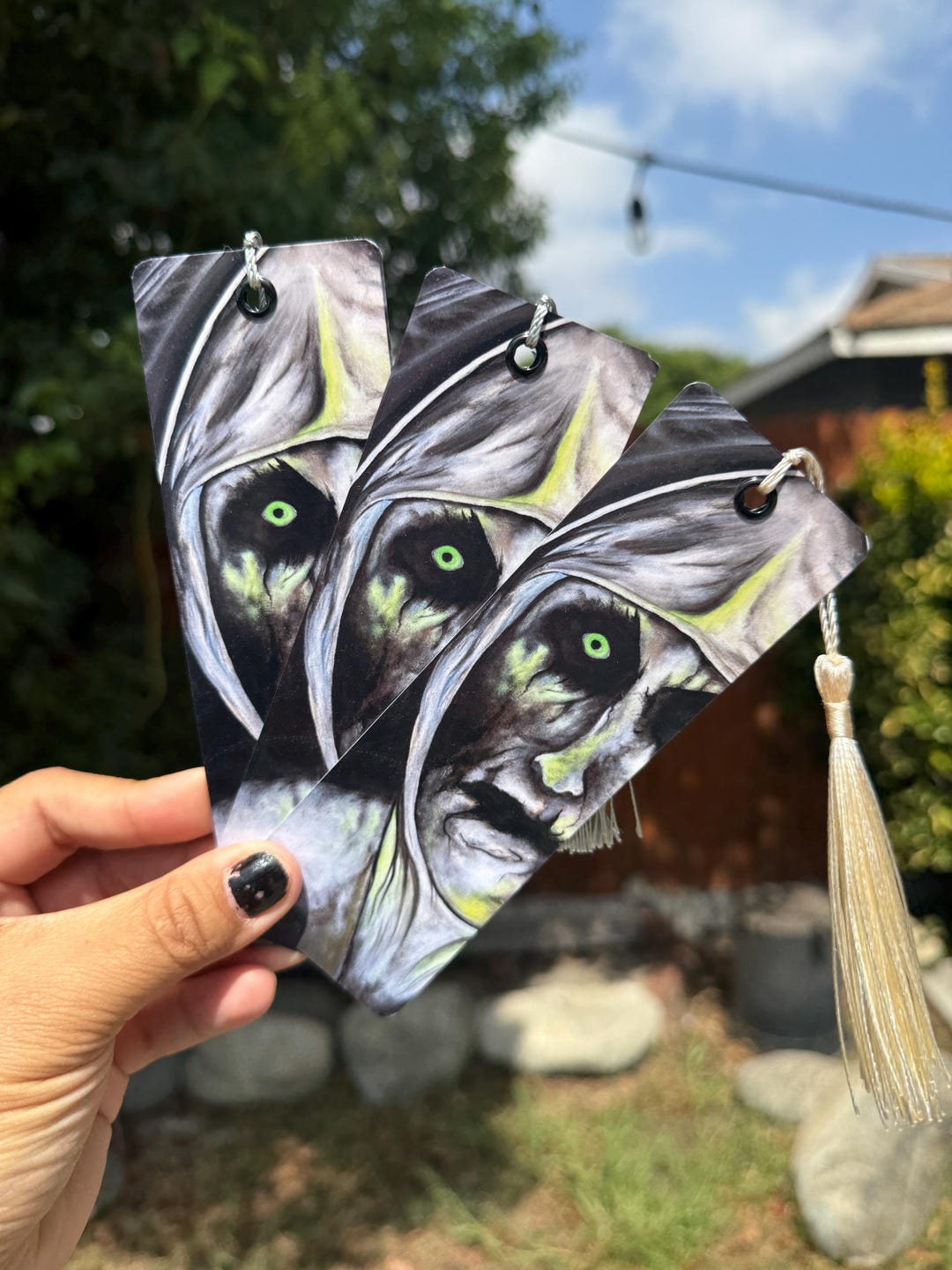 The Nun Inspired Bookmark, Cardstock Bookmarks, Gifts for Book Lovers ...
