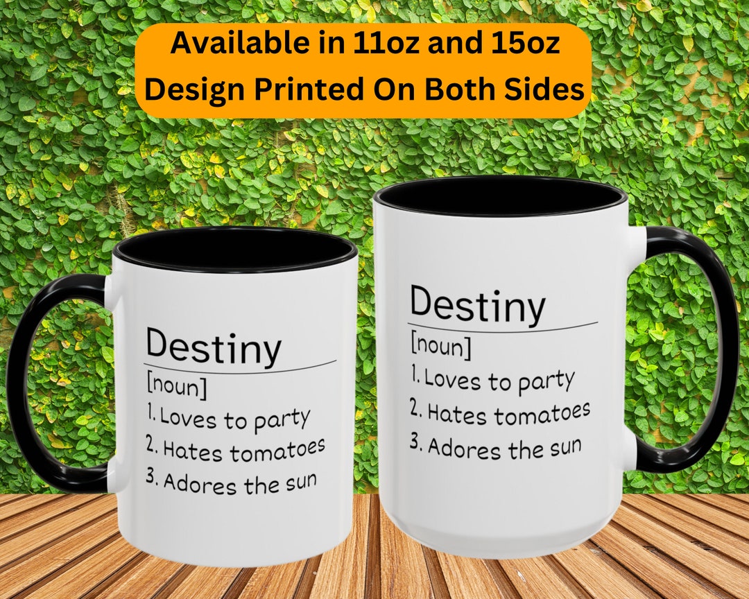 Personalized Name Definition Mug, Personalized Name Mug, Custom Name Coffee Mug, Personalized ...