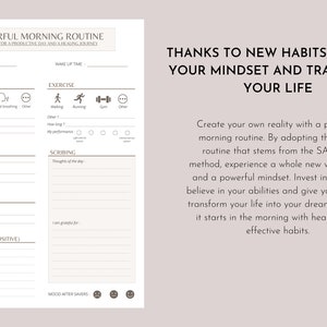 SAVERS Planner for a New Mindset and a New Life (A4, A5 Printable ...