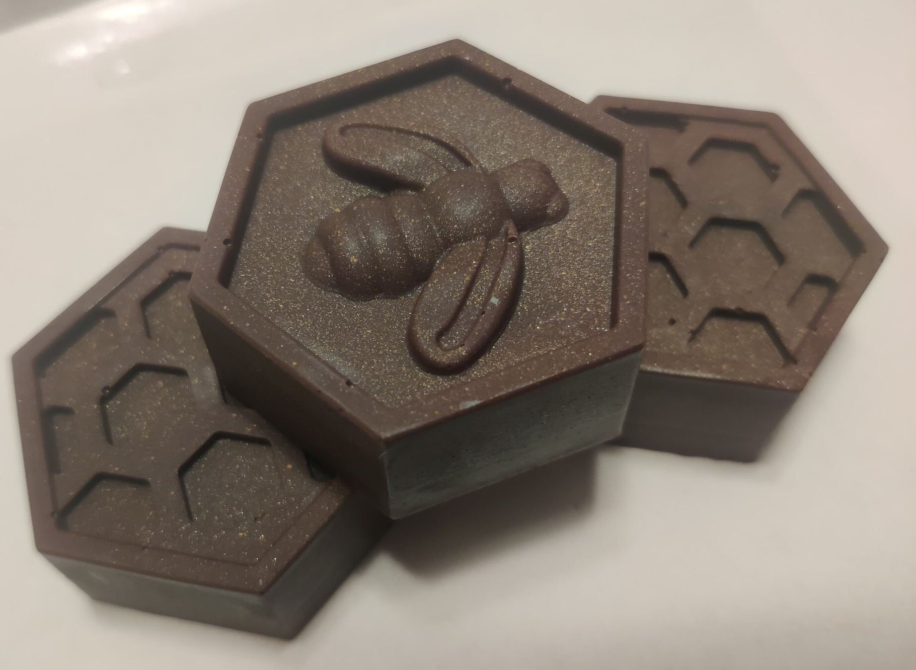 Small Bee-shaped Soap 3 Pack - Etsy