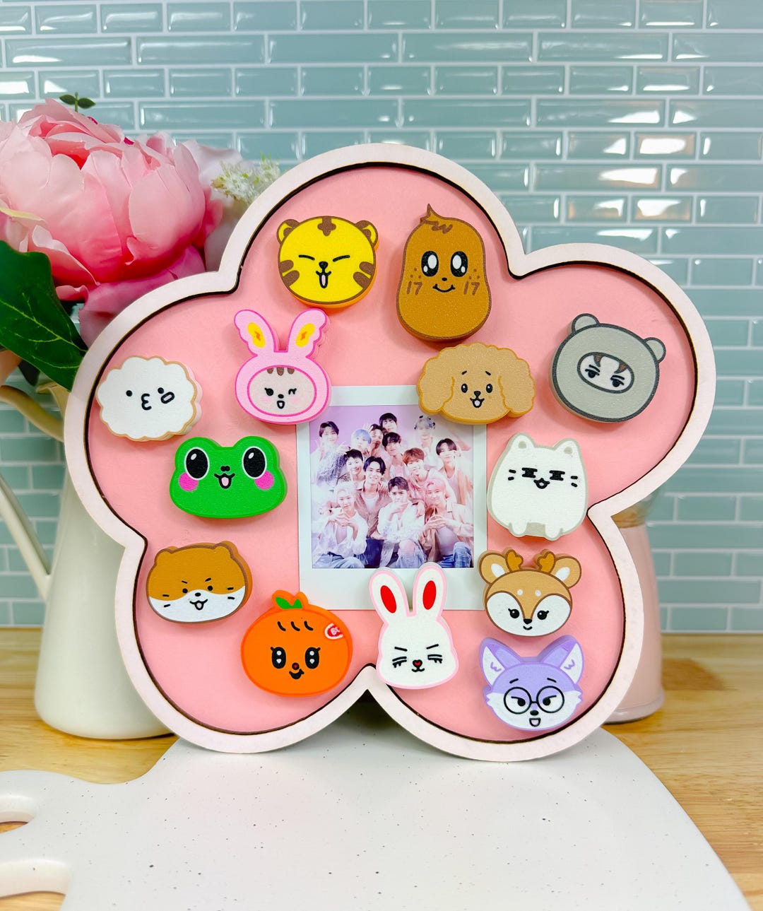 SVT Kpop Friends Cartoon 3d Printed Magnets | Refrigerator Magnet, Kpop ...
