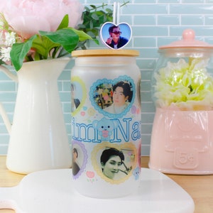 BTS 3D Printed Conversation Heart Straw Topper | Straw Accessory, BTS ...