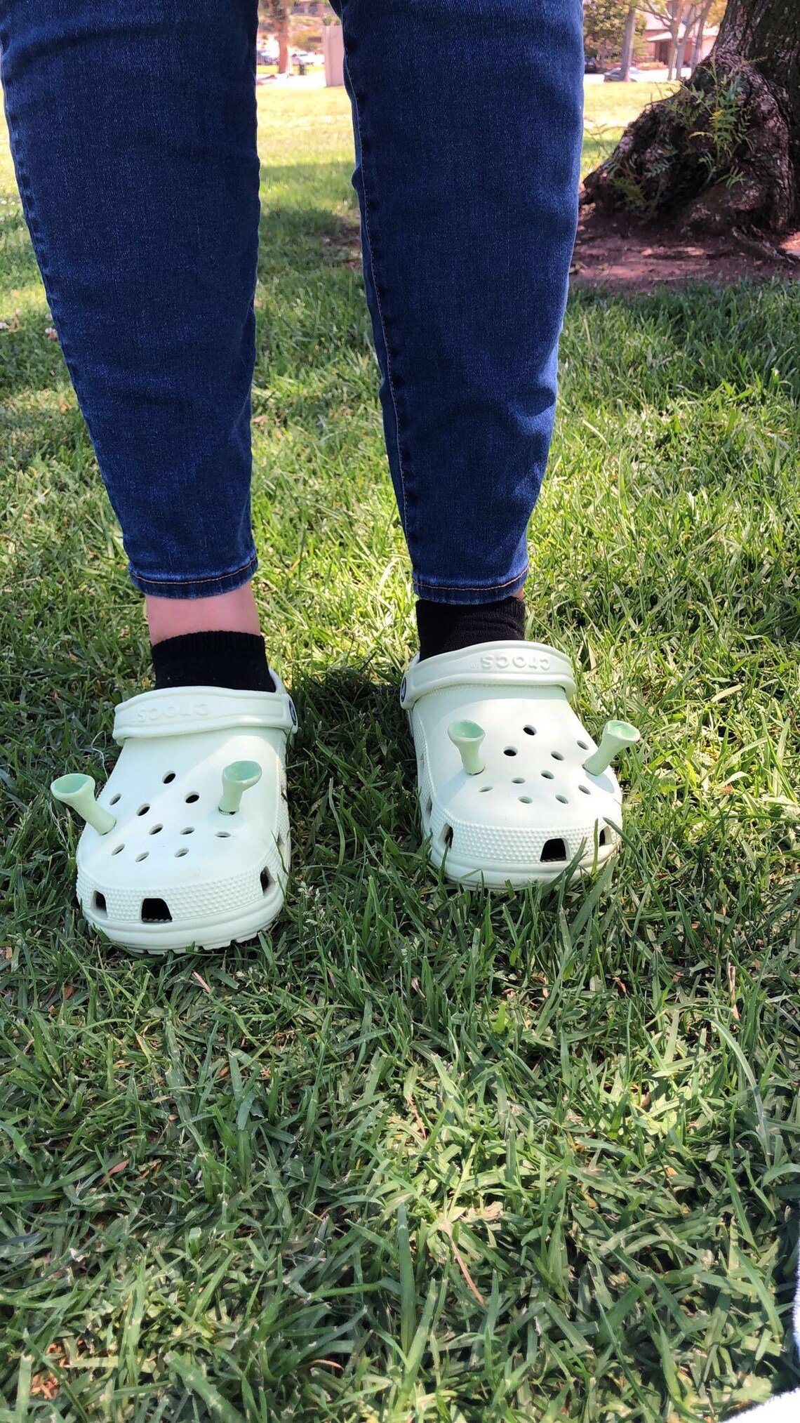 Shrek Inspired Croc Ears - Etsy