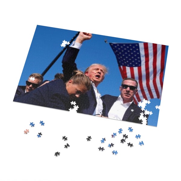 Trump Jigsaw Puzzle - Etsy