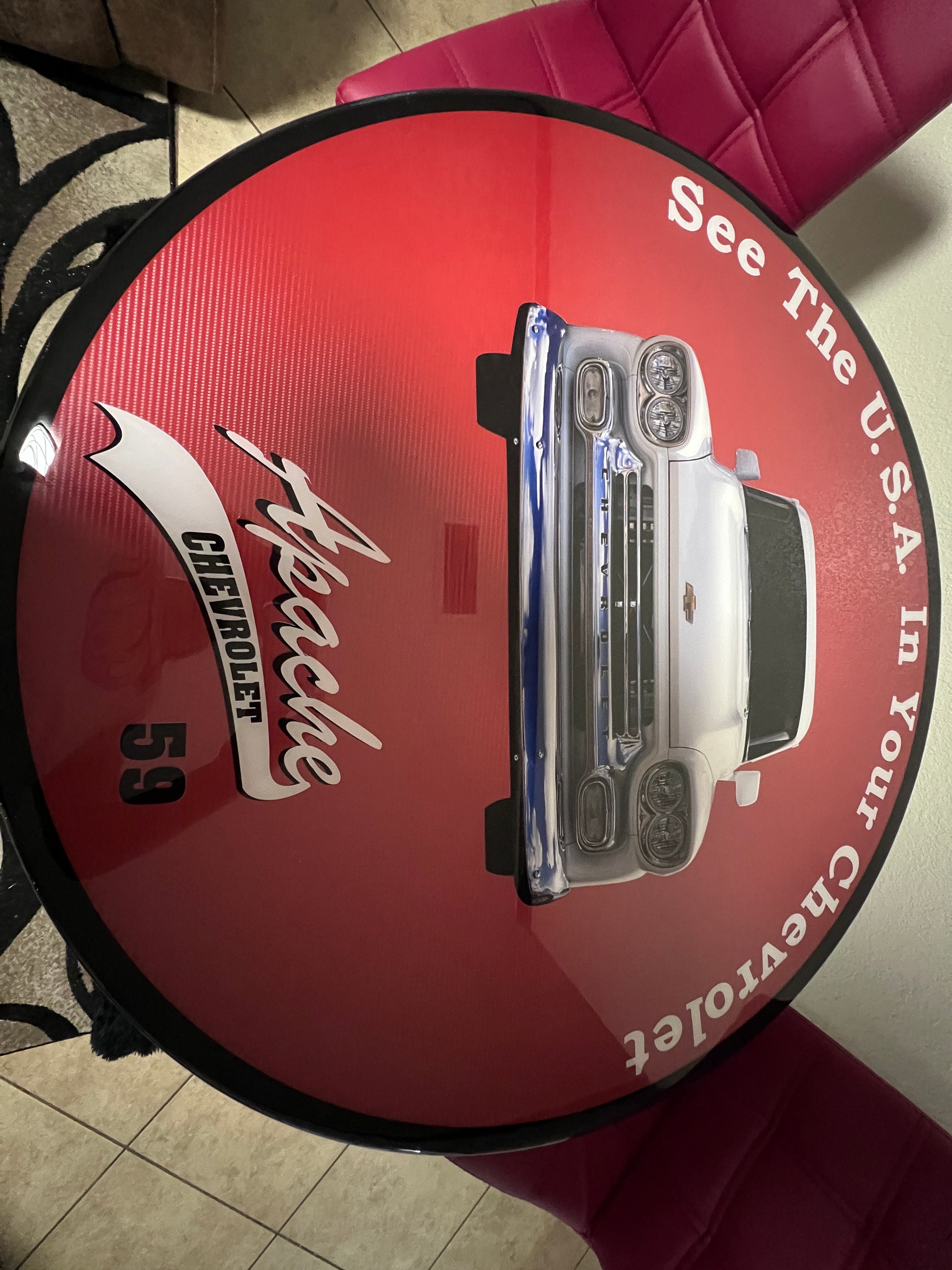 Chevrolet Table - Etsy