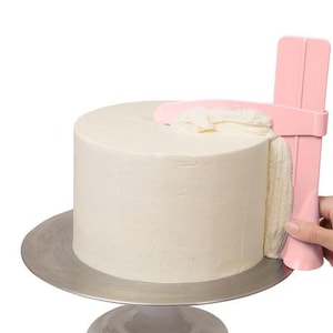 The Original Profroster - Pink. Get Sharp Edges! an Adjustable Cake ...