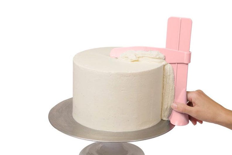 The Original Profroster - Pink. Get Sharp Edges! an Adjustable Cake ...