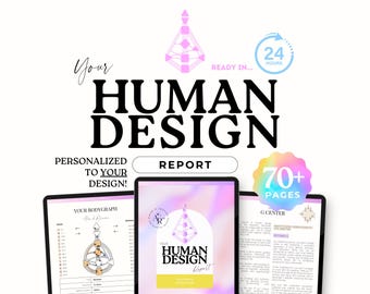 Human Design Reading, Human Design Report, Human Design Chart, Human ...