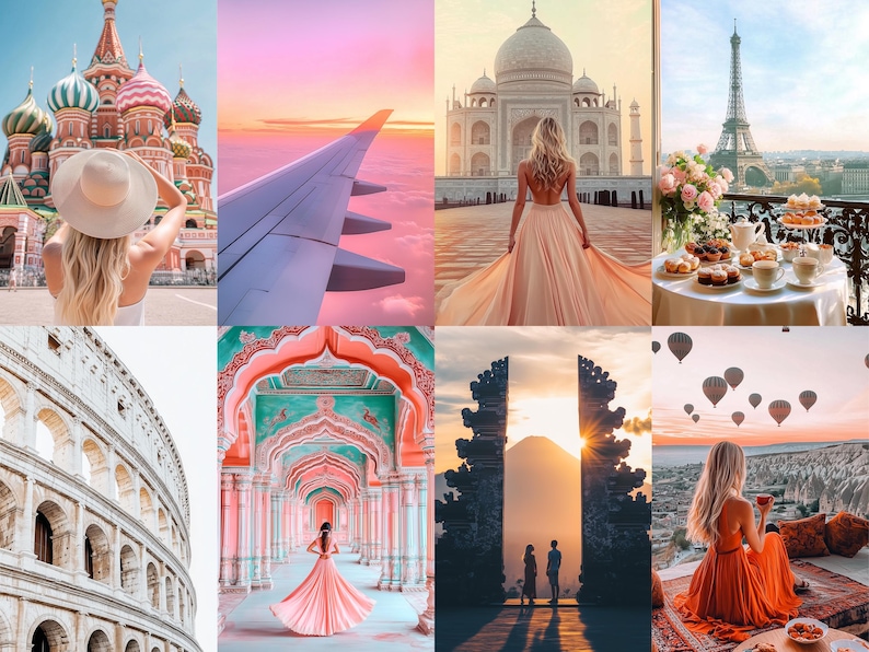 Travel Stock Photo Bundle, Travel Photos, Faceless Digital Marketing ...