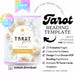 Tarot Reading Template, Tarot Reading Base Template, Tarot Business Template, Canva Tarot ...