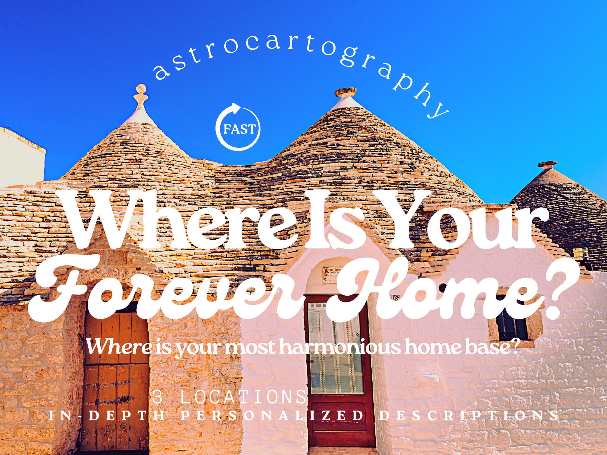 Astrocartography Reading Where is Your Home Base Astro - Etsy