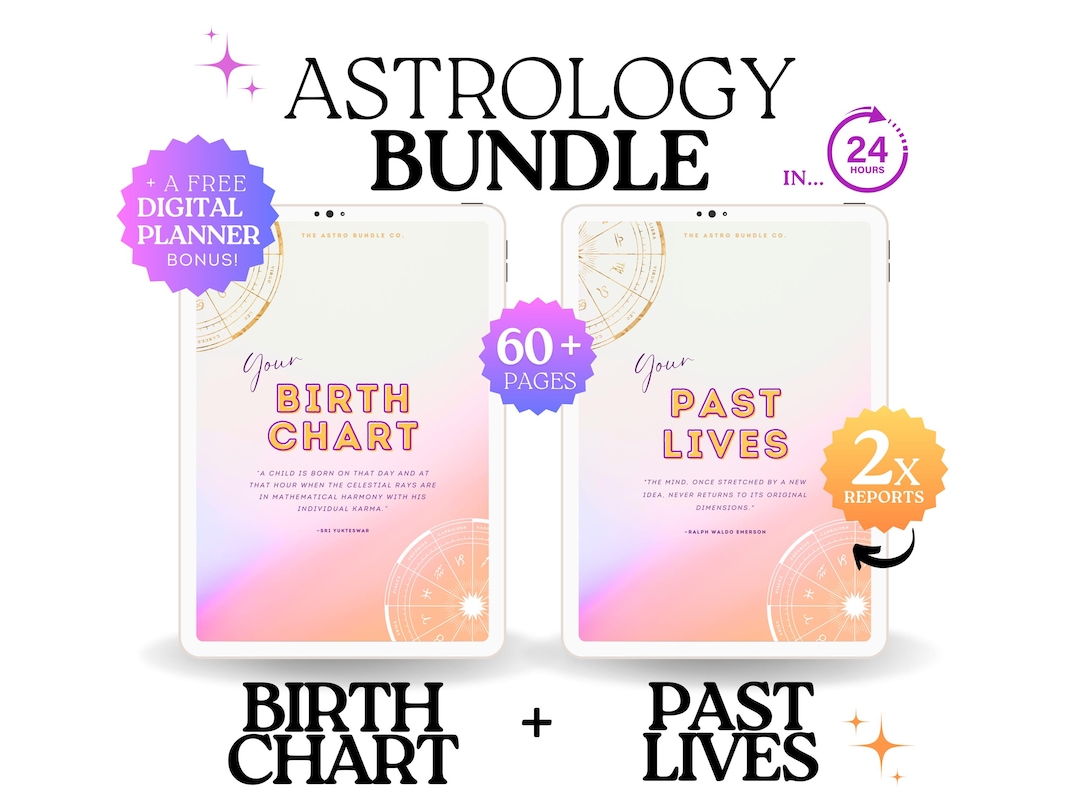 Astrology Reading, Birth Chart Reading, Past Lives Report, Professional ...