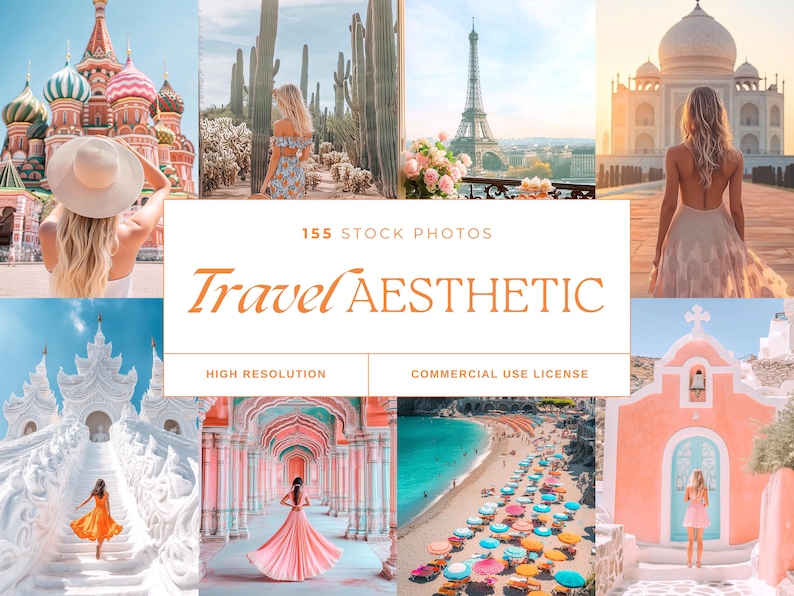 Travel Stock Photo Bundle, Travel Photos, Faceless Digital Marketing ...