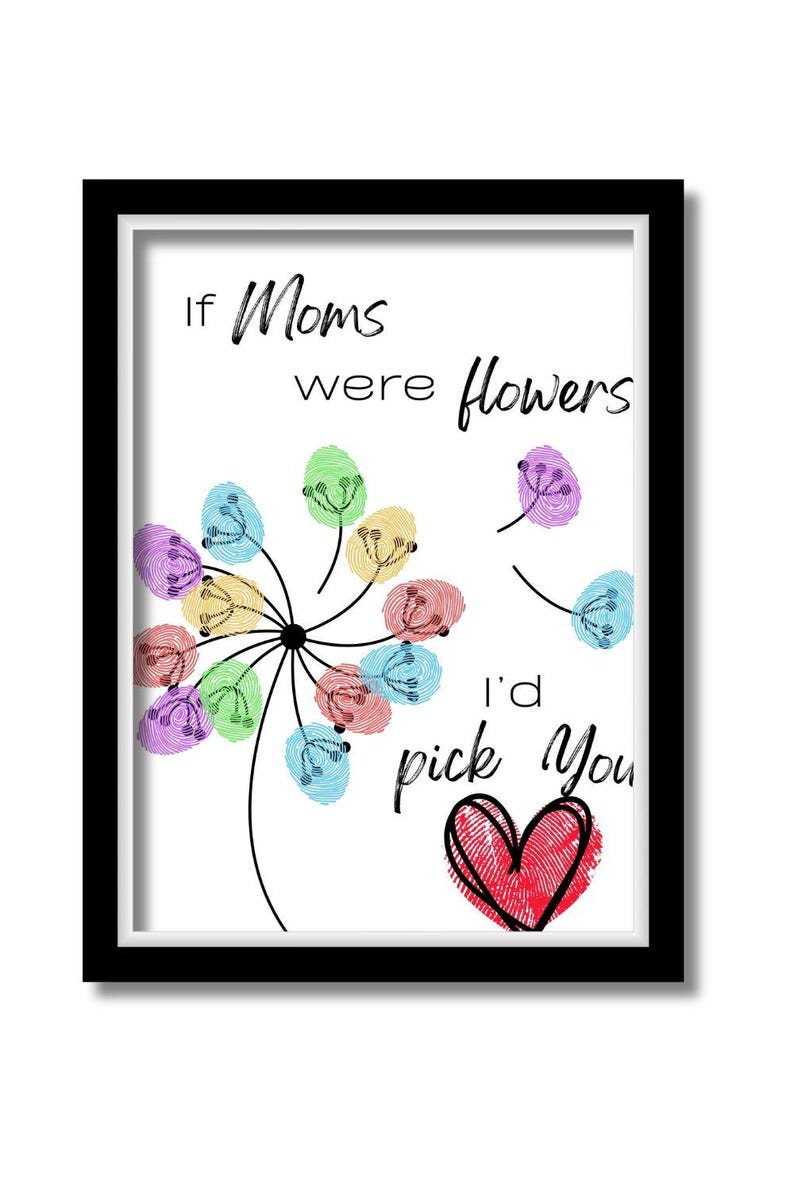Mother's Day Handprint Art Craft, Mommy Grandmother Handprint ...