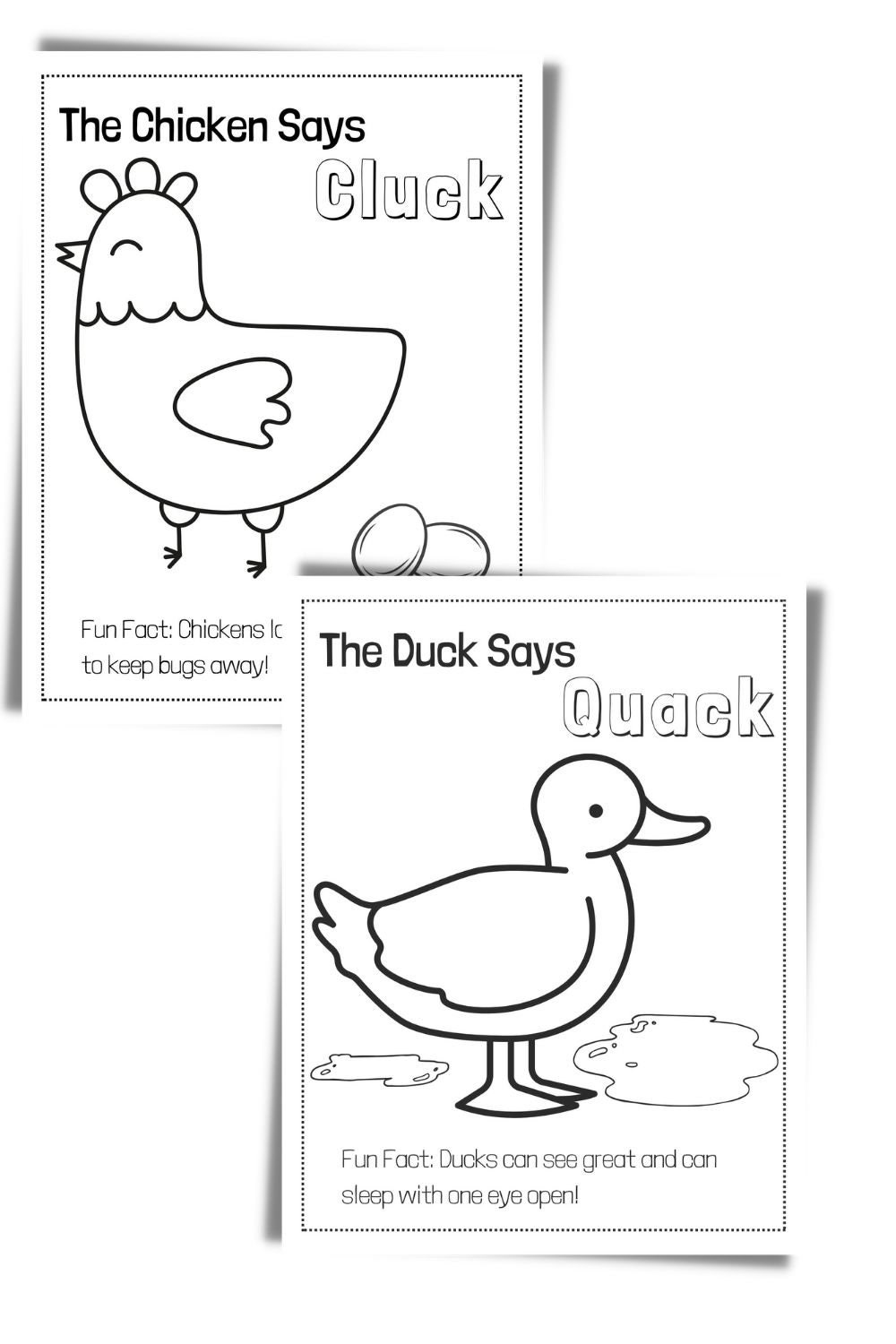 Animal Coloring Book, Learn About Animals for Toddlers, Home School ...