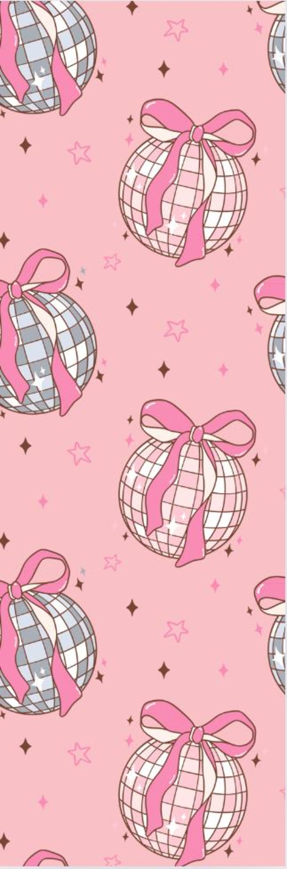 Minimal Coquette Background Printable Bookmark Set of 5 - Etsy
