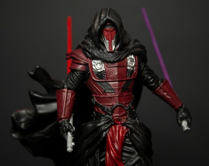 Darth Revan Hand Painted Statue - Etsy