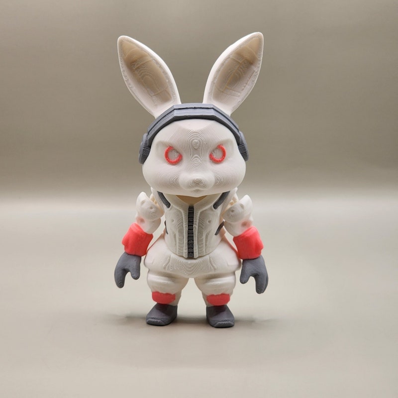 Robotic Bunny Toy - Etsy