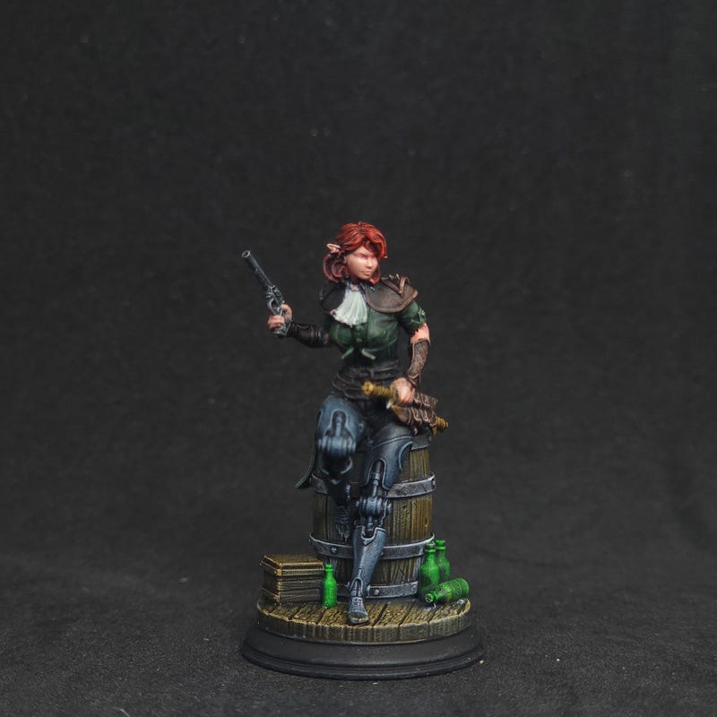 Miniature Elf Dnd Painted - Etsy
