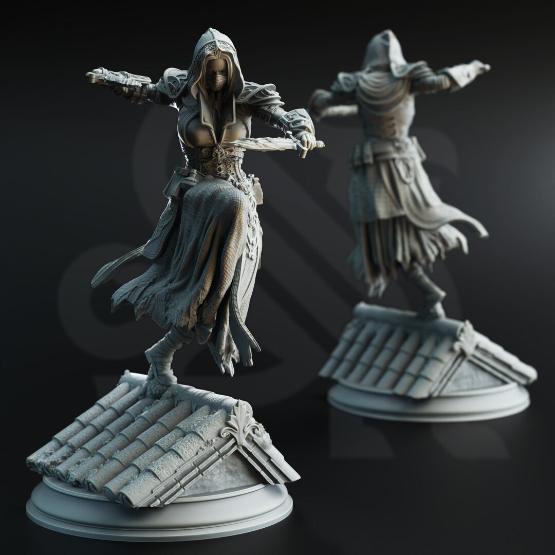 Karena – the Airborne Psionic |32 Mm Scale | Tabletop | Unpainted ...