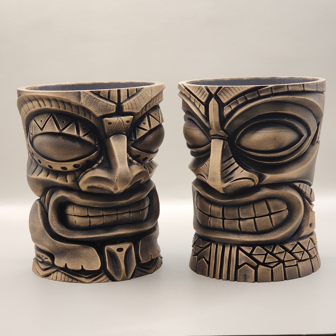 Tiki Cup Holder | 3D Printed - Etsy
