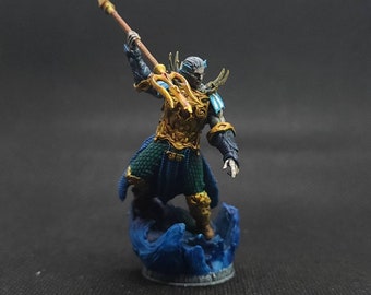 Water Genasi Miniature - Etsy
