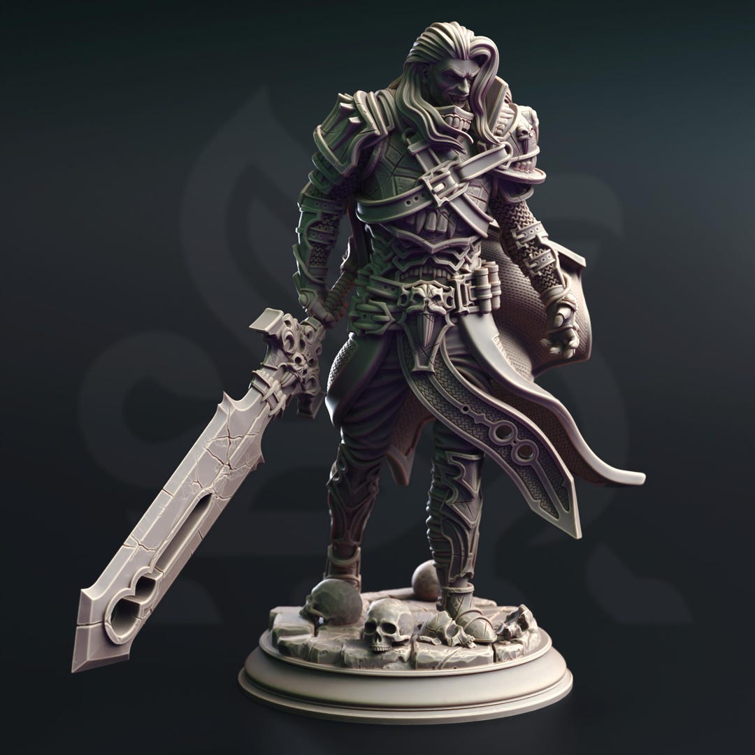 Ser Gaston – Vampire Knight |32 Mm Scale | Tabletop | Unpainted ...