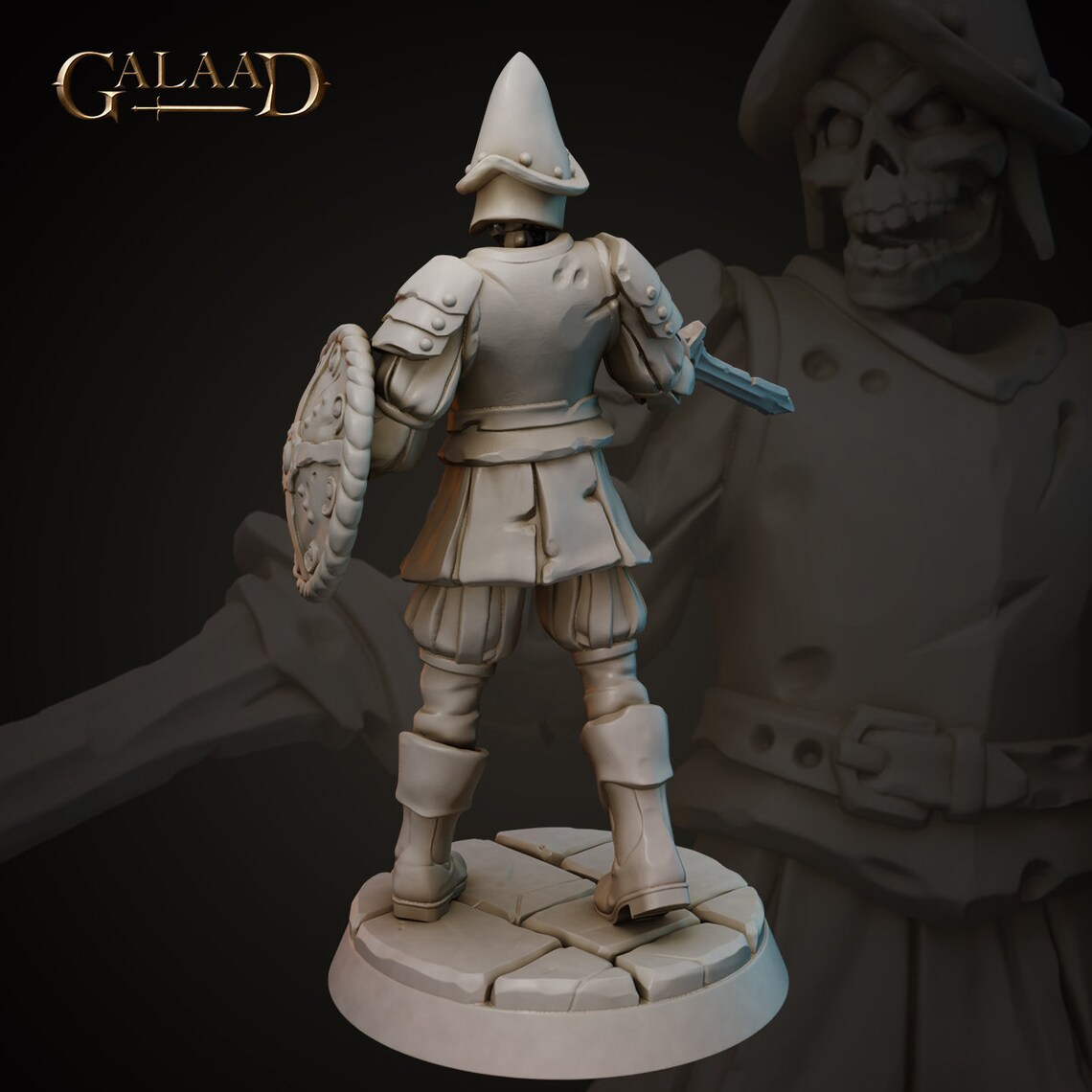 Cursed Conquistador 3 | 32 Mm Scale | Tabletop | Unpainted Miniature ...