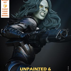 Gamora Comic Version Statue |1/12 Scale| Unpainted| Unassembled Kit - Etsy