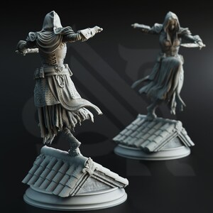 Karena – the Airborne Psionic |32 Mm Scale | Tabletop | Unpainted ...