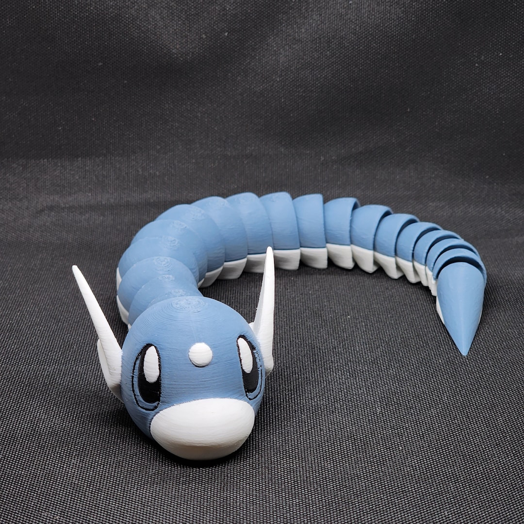 Dratini 3D Print Pokémon Collectable - Etsy