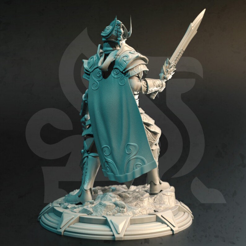 Female High Elven Vanguard |32 Mm Scale | Tabletop | Unpainted ...