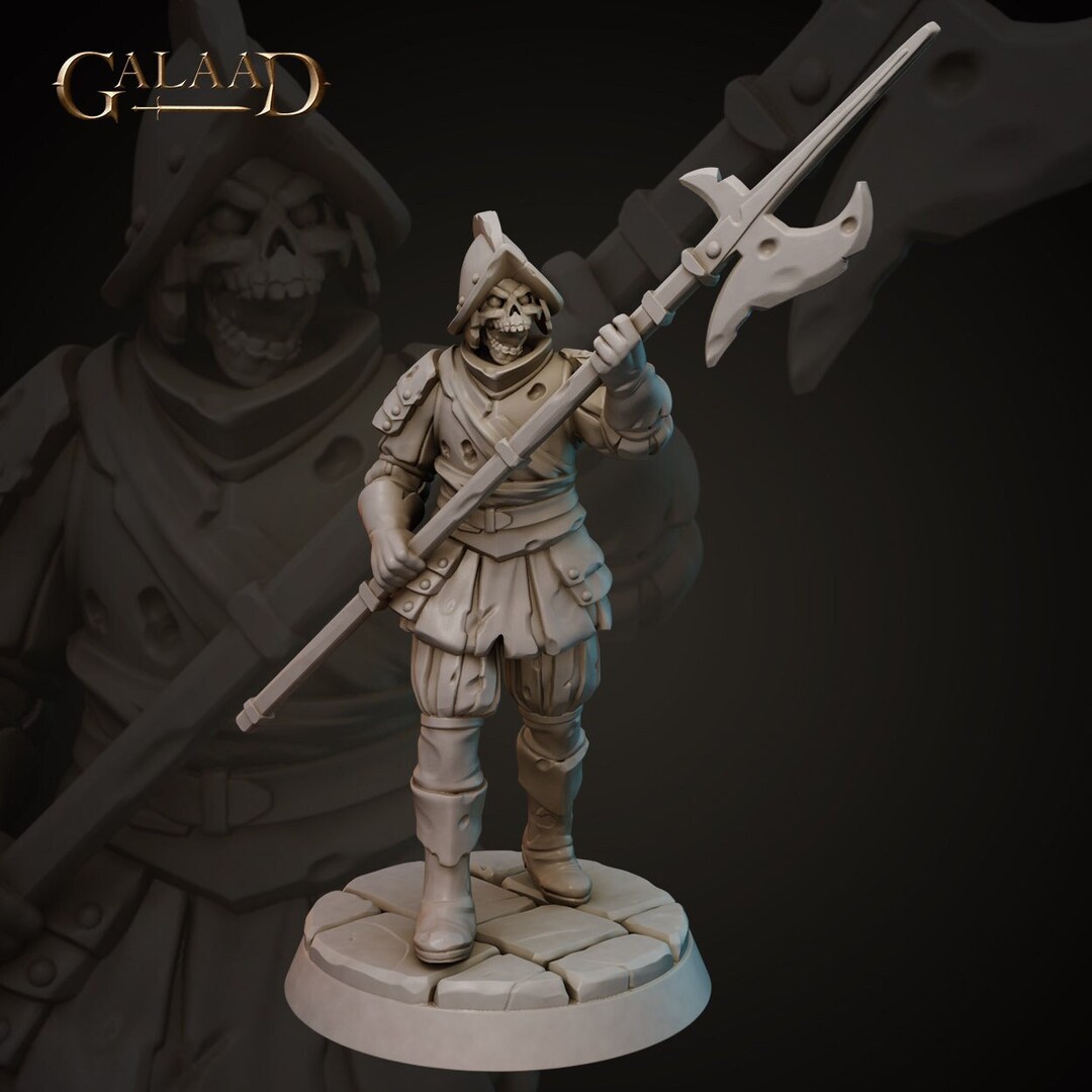Cursed Conquistador 2 | 32 Mm Scale | Tabletop | Unpainted Miniature ...