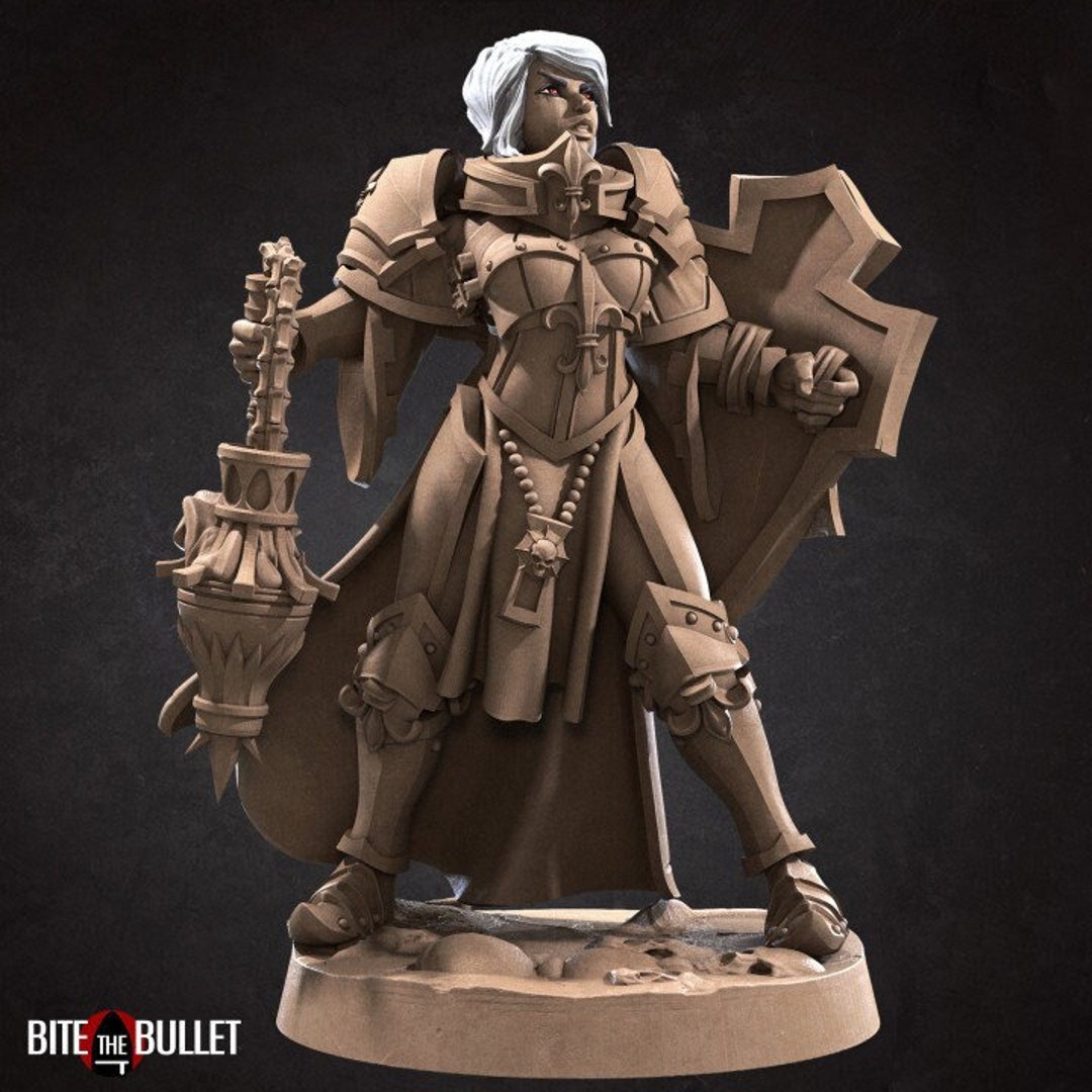 Diana, the War Sister Purifier | 35 Mm Scale | Tabletop | Unpainted ...