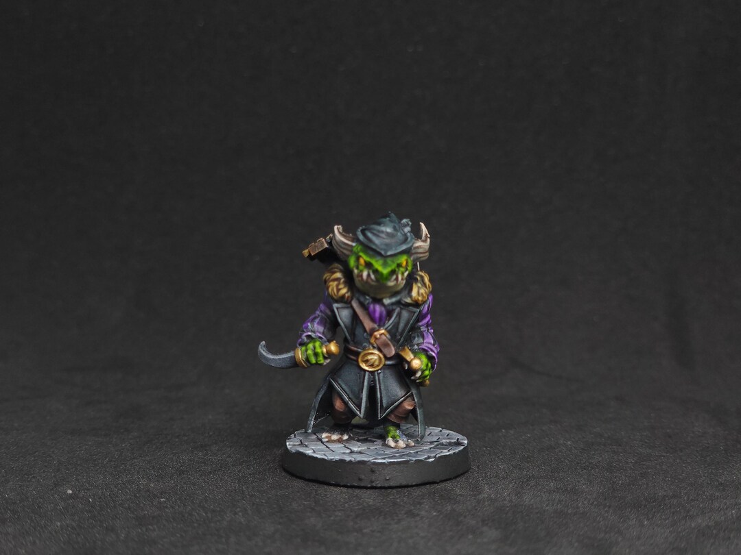 Kobold Minstrel |35mm Scale | Tabletop | Painted Miniature | Dnd ...