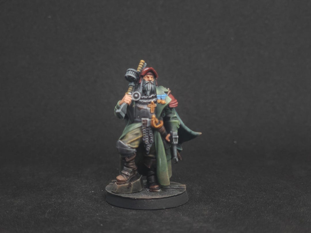 Sanctified Legion - Lieutenant |35mm Scale | Tabletop | Painted ...