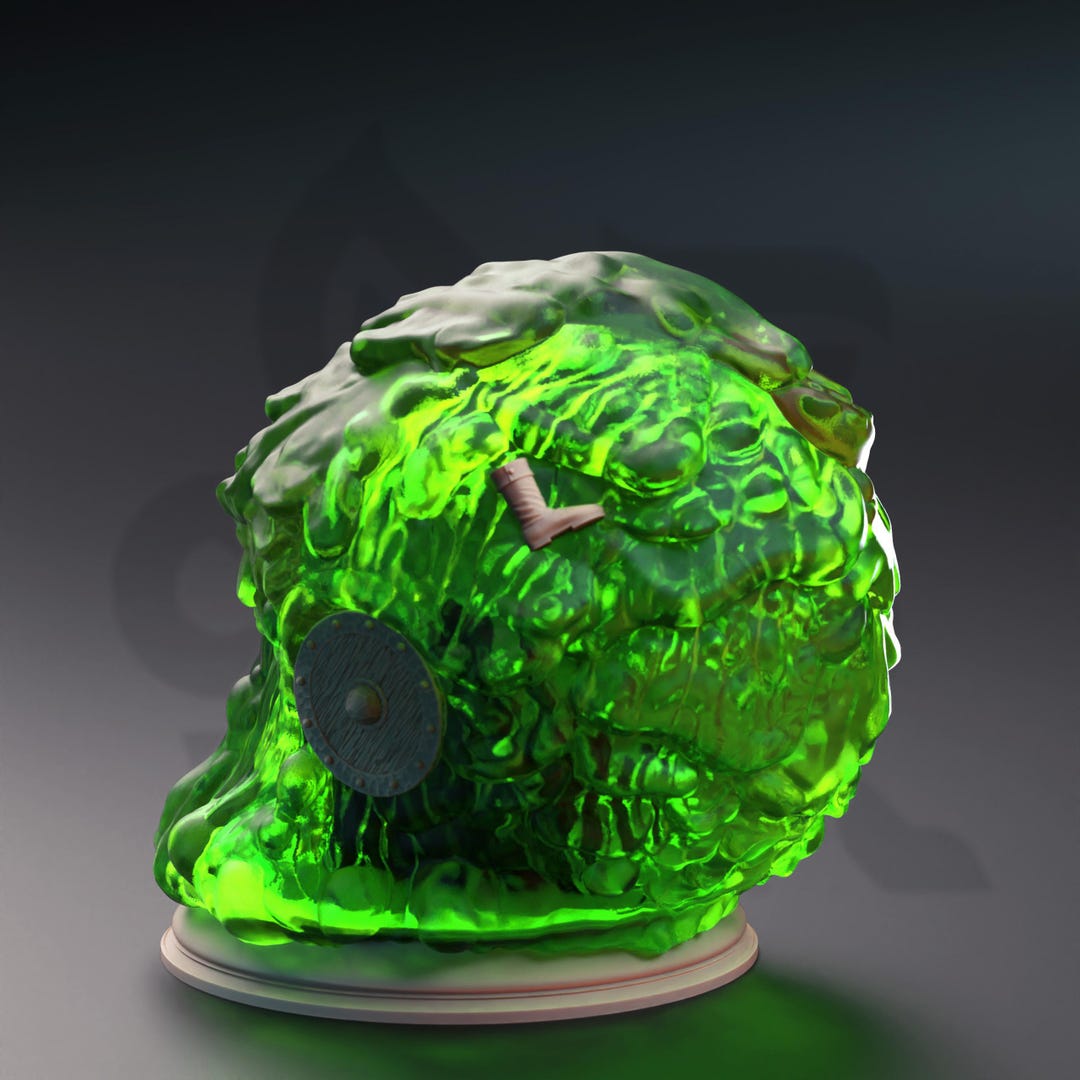 Gelatinous Sphere |32 Mm Scale | Tabletop | Unpainted Miniature | Dnd ...
