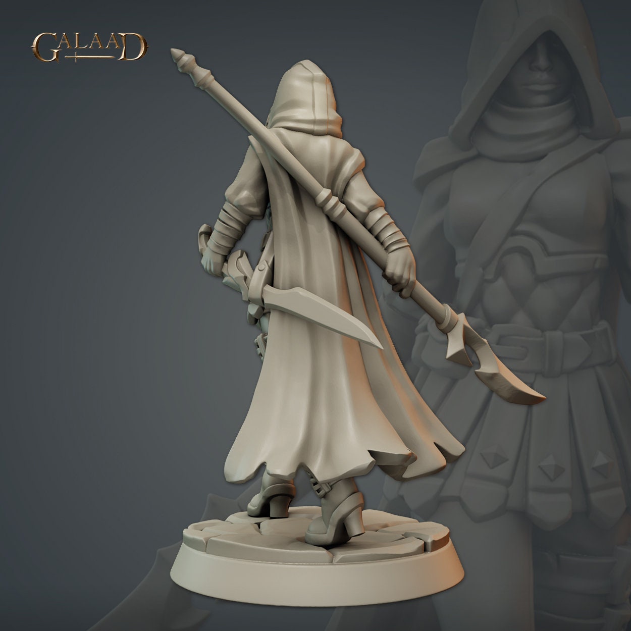 Female Bandit 2 32 Mm Scale Tabletop Unpainted Miniature Dnd Dungeons ...