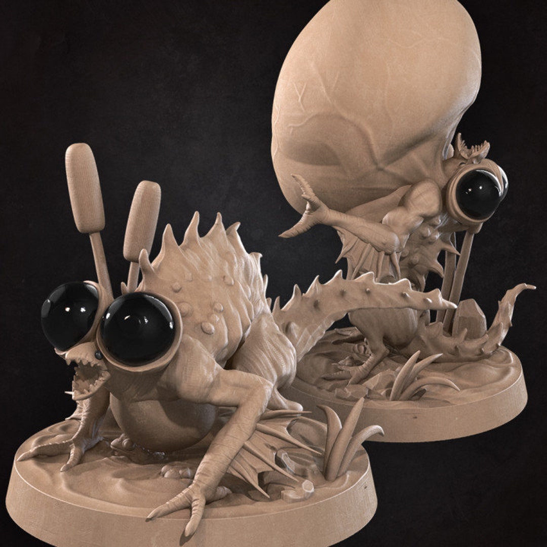 Basilisks | 35 Mm Scale | Tabletop | Unpainted Miniature | Dnd ...