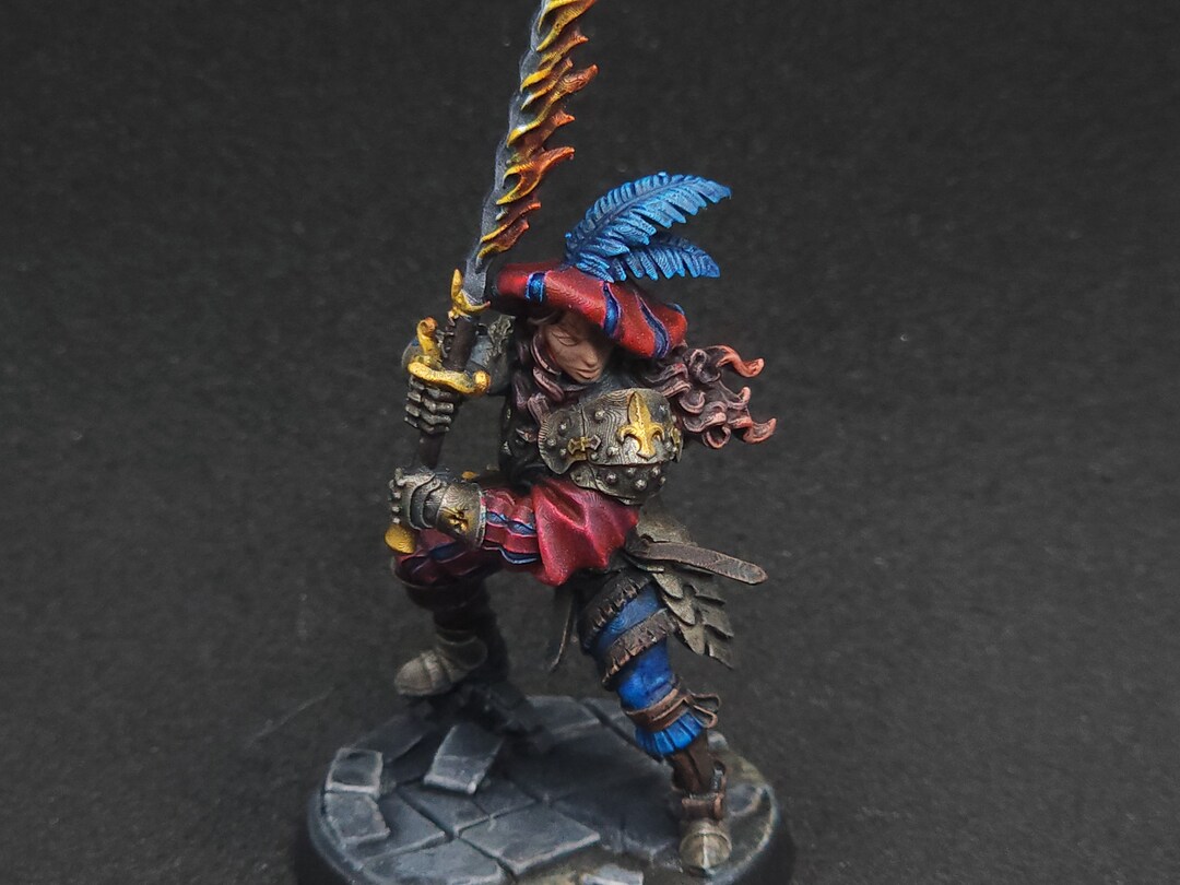 Lady Marika the Unyielding 32 Mm Scale Tabletop Painted Miniature Dnd ...
