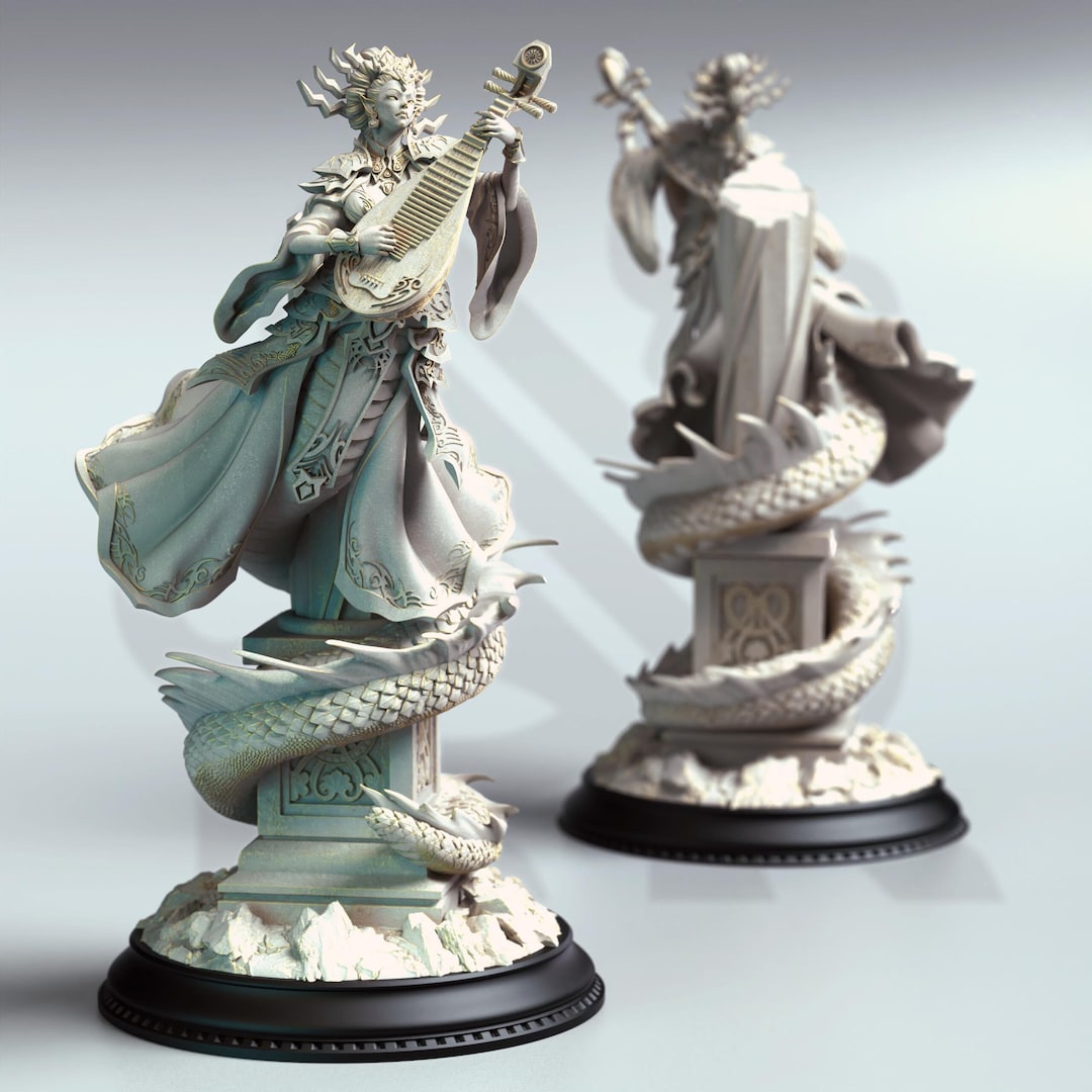 Lian She – Medusa of the East |32 Mm Scale | Tabletop | Unpainted ...