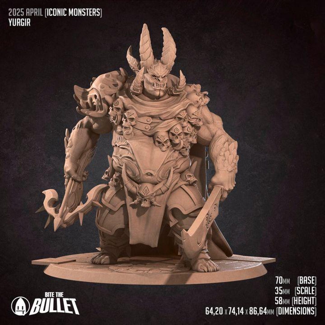 Orthon | 35 Mm Scale | Tabletop | Unpainted Miniature | Dnd | Dungeons ...