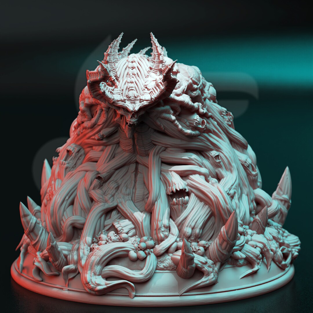Edramundis – the Great Deceiver | 32 Mm Scale | Tabletop | Unpainted ...