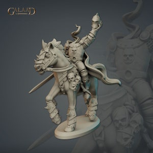 Dullahan | 32 Mm Scale | Tabletop | Unpainted Miniature | Dnd ...
