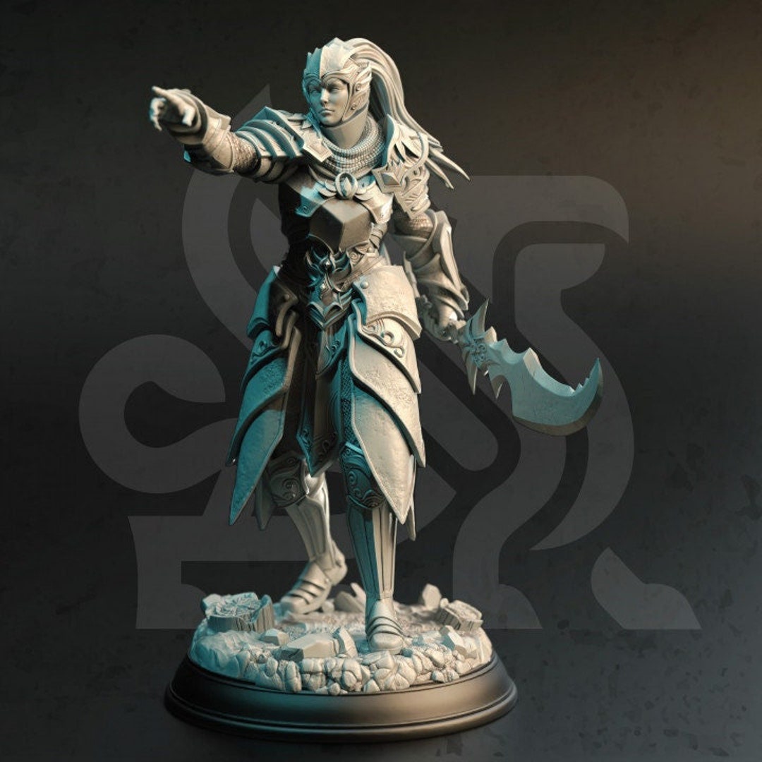 Cyrindeth Marshall Vanguard 32 Mm Scale Tabletop Unpainted Miniature ...