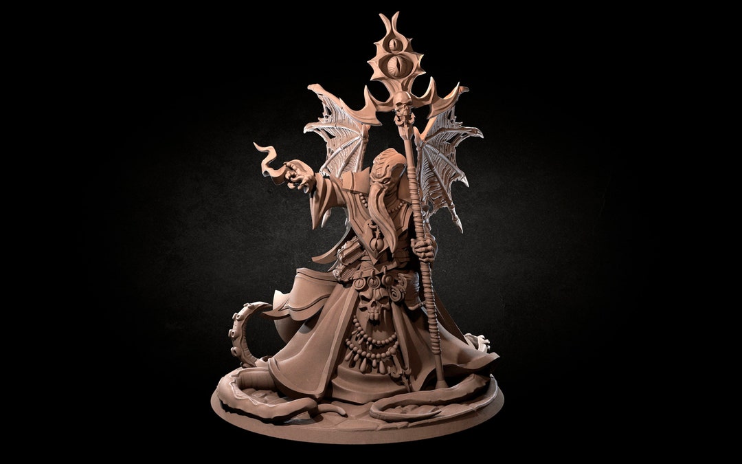 Kerioth, the Corrupted | 32 Mm Scale | Tabletop | Unpainted Miniature ...
