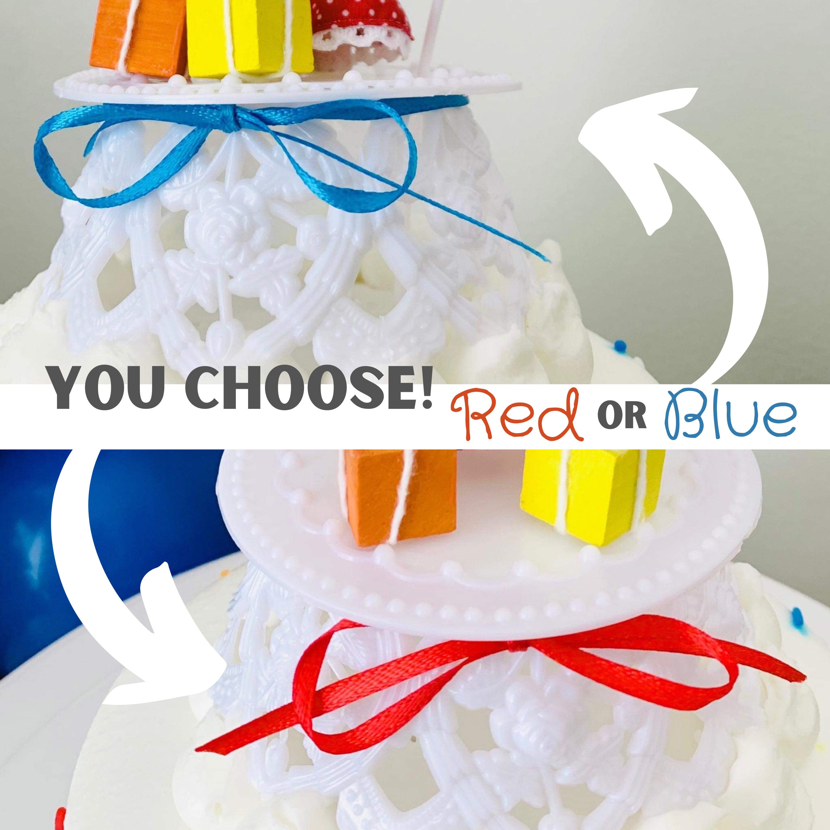 Colorful Calico Critters CAKE TOPPER Birthday Party Supplies Custom ...